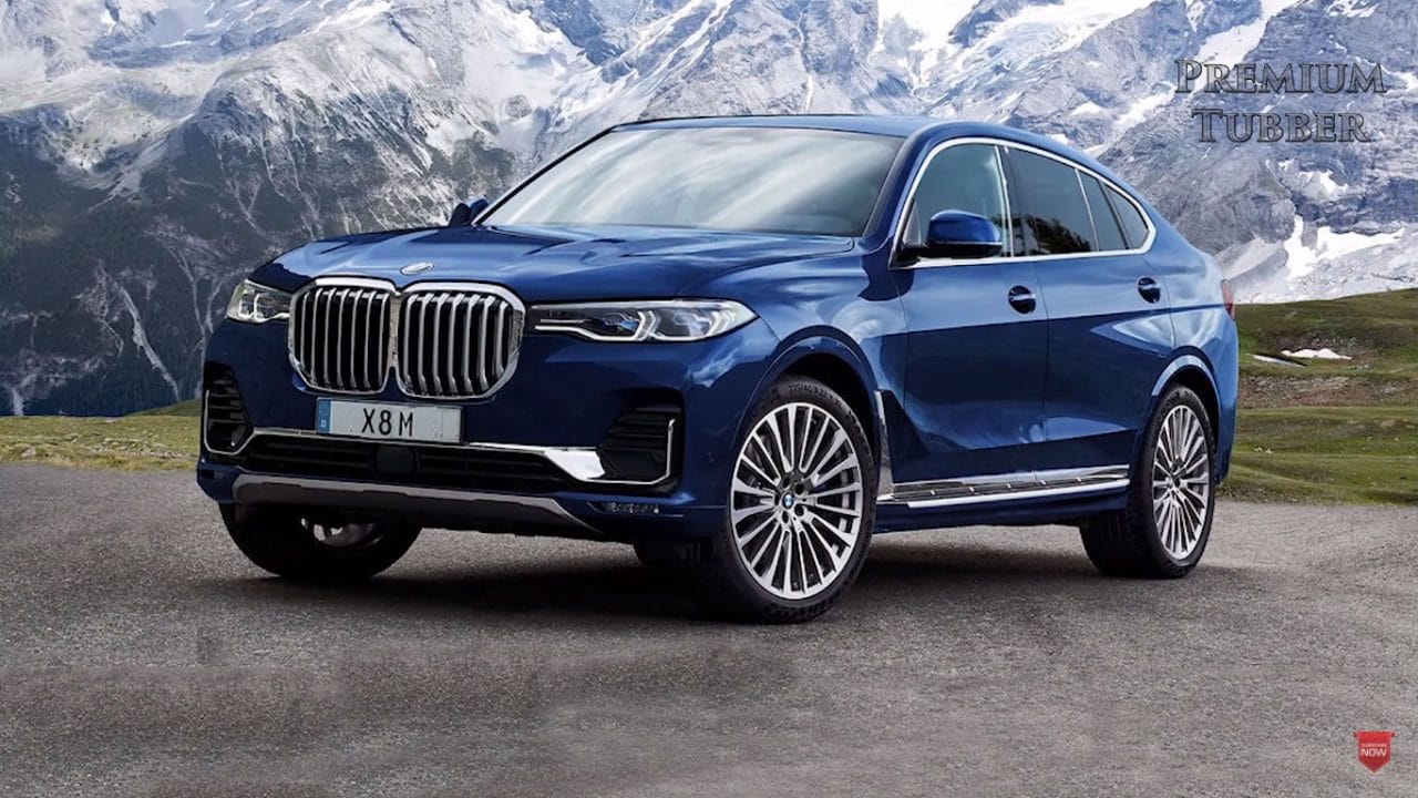 Nuova BMW X8 2022: maxi suv coupè anche ibrido M Sport