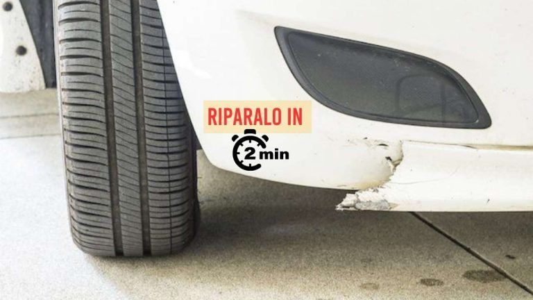 Paraurti rotto: ecco come ripararlo in soli 2 minuti | Non buttare ...